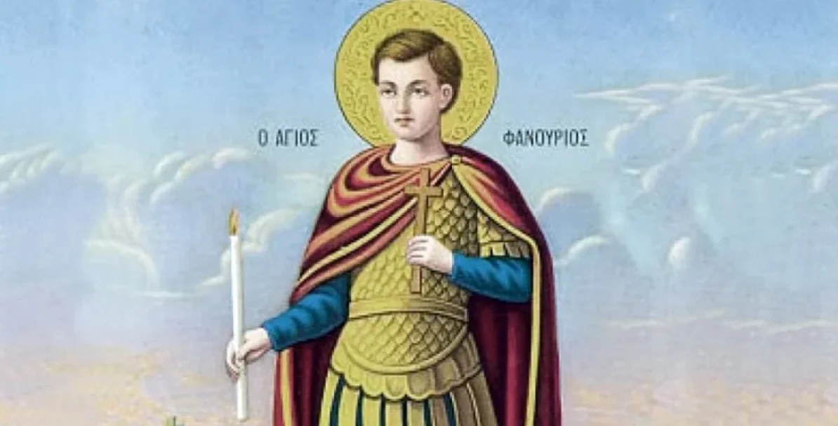 Γιατί ο Άγιος Φανούριος απεικονίζεται κρατώντας ένα κερί - FollowGreece.com